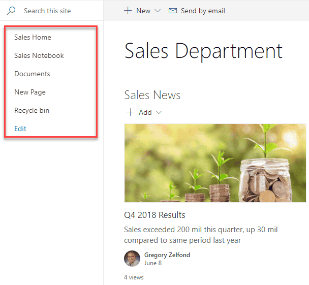 3种类型的导航在SharePoint在线| SharePoint Maven欧宝app地址 - 欧宝体育官方手机app入口